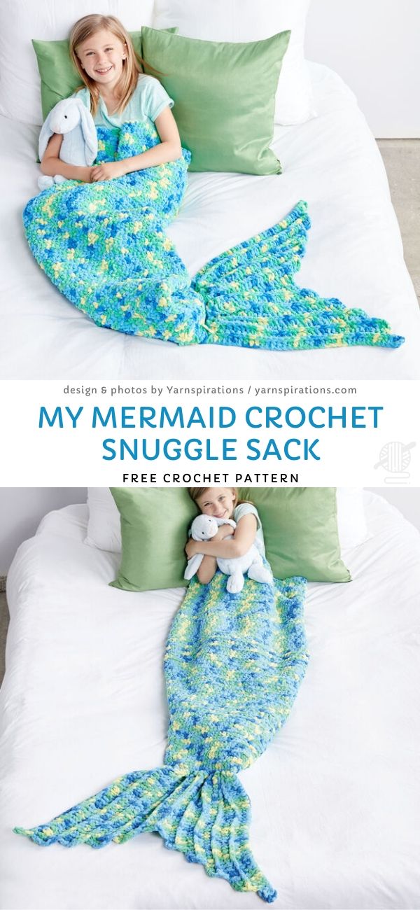 Magical Crochet Mermaid Cocoon Ideas - Pattern Center