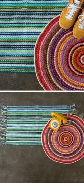 Beautiful Comfortable Crochet Rugs - Pattern Center