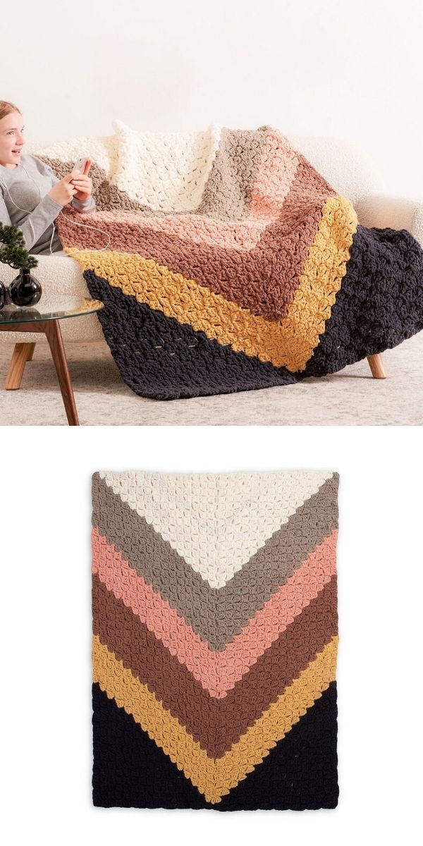 The Most Beautiful C2C Blankets - Free Patterns - Pattern Center