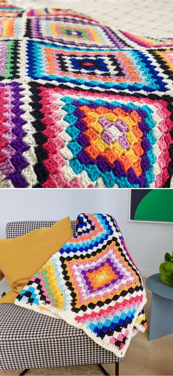 The Most Beautiful C2C Blankets - Free Patterns - Pattern Center