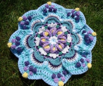 The Pondoland Square PAID Crochet Pattern