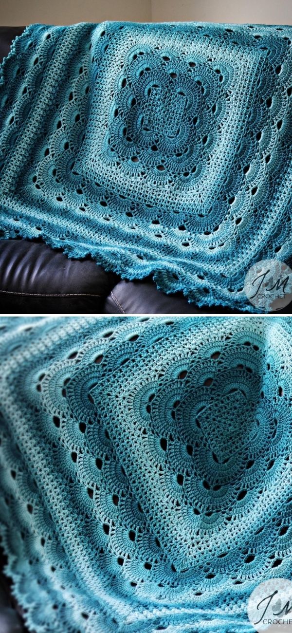 Beautiful Virus Crochet Blanket Ideas - Pattern Center