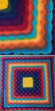 Beautiful Virus Crochet Blanket Ideas - Pattern Center