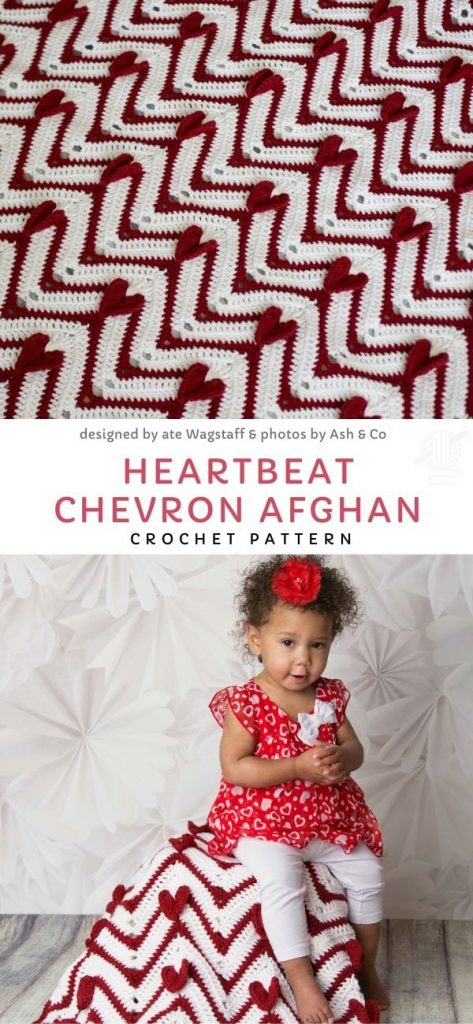 Heartbeat Ripple Crochet Blankets - Pattern Center