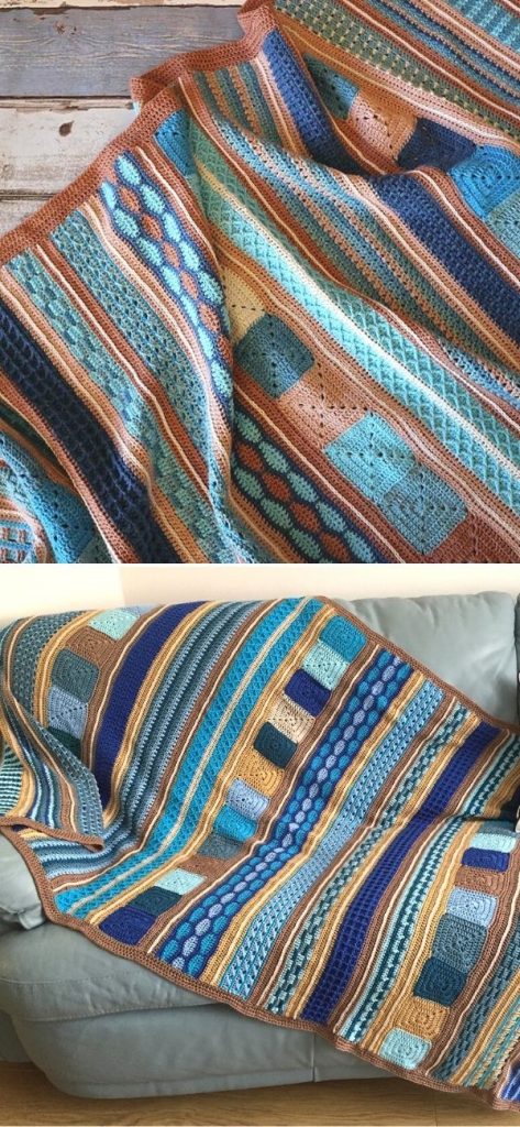 Stunning Colorful Textured CALs - Pattern Center