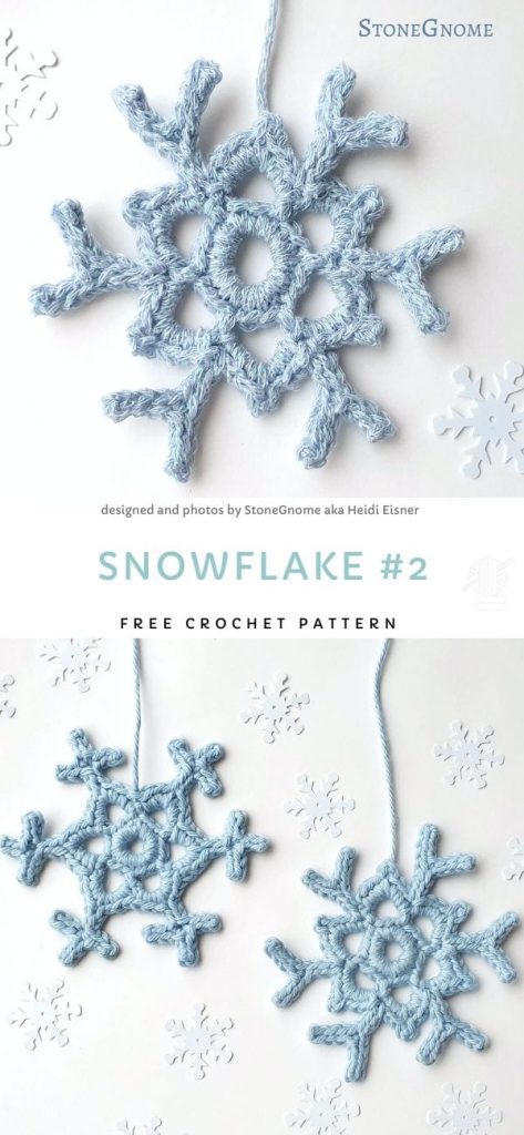 45 Best Free Crochet Snowflake Patterns for Festive Creations