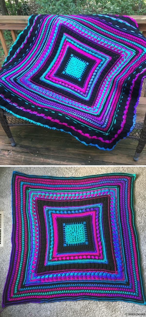 Stunning Colorful Textured CALs - Pattern Center