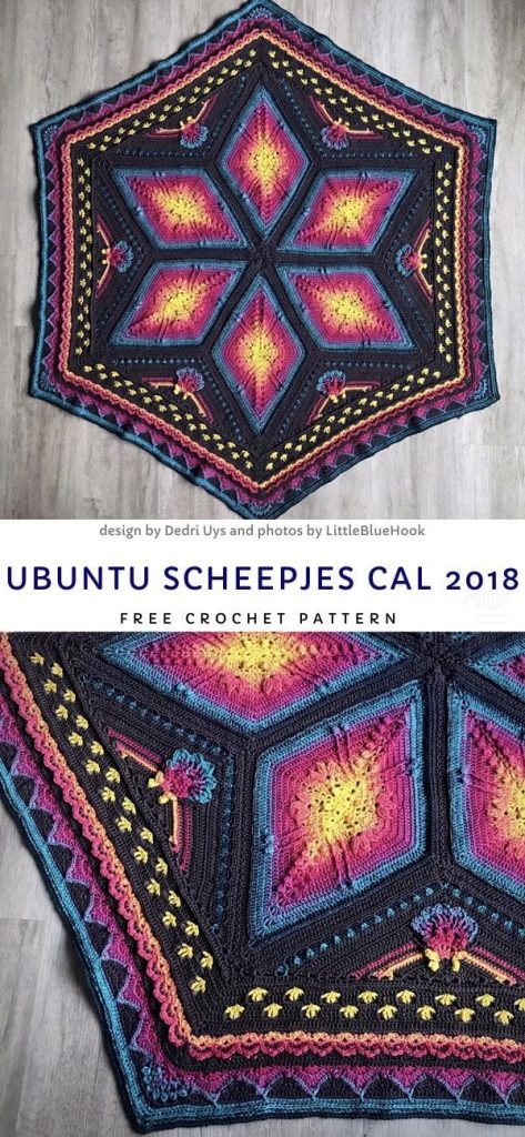 The Best Ubuntu CAL Crochet Blankets Ideas - Pattern Center