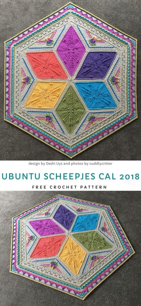 The Best Ubuntu CAL Crochet Blankets Ideas - Pattern Center