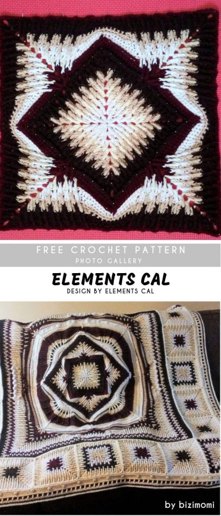Elements Crochet CAL with Free Pattern