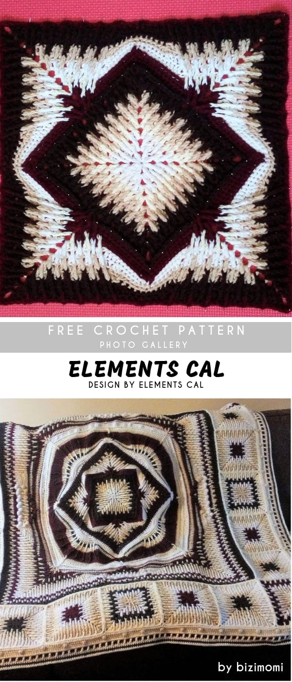 Elements Crochet CAL with Free Pattern