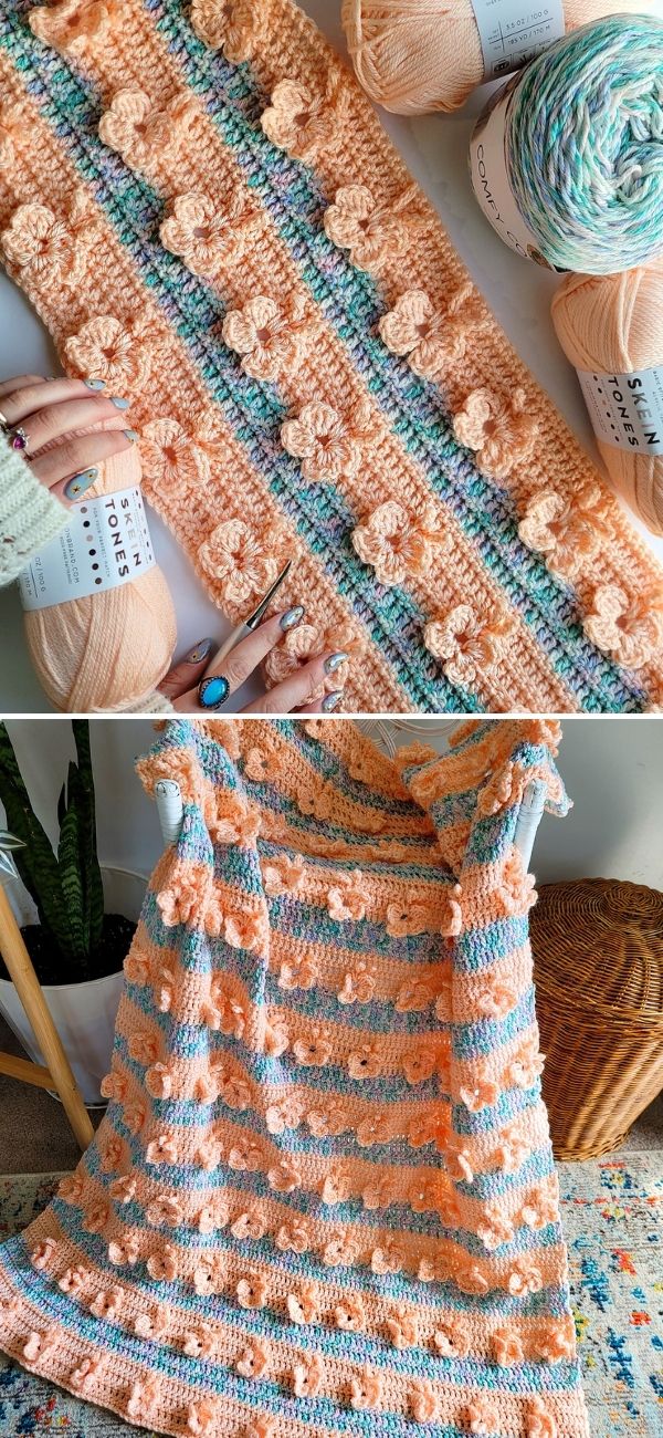 31 Original Textured Crochet Throws - Pattern Center