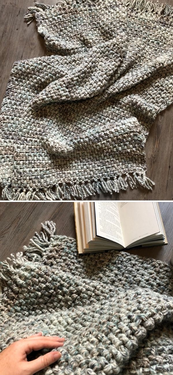 Beautiful Woven Crochet Blankets - Pattern Center