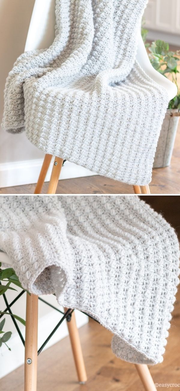 31 Original Textured Crochet Throws - Pattern Center
