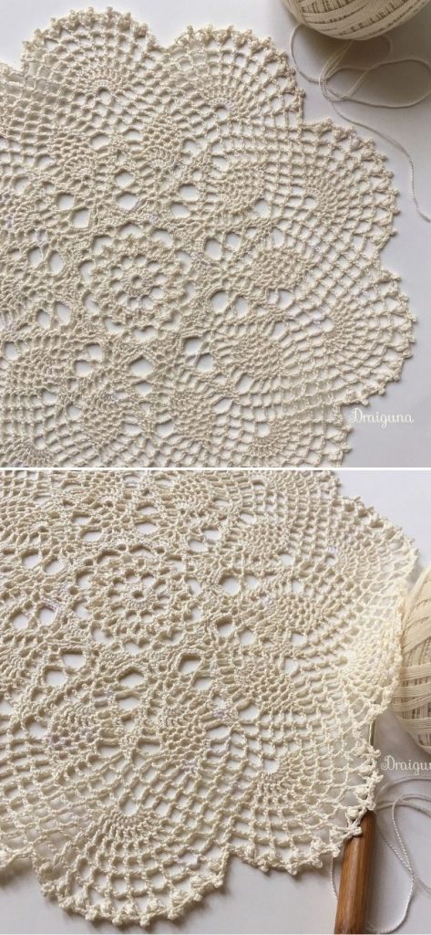 16 Romantic Lacy Crochet Doilies Free Patterns You Would Love