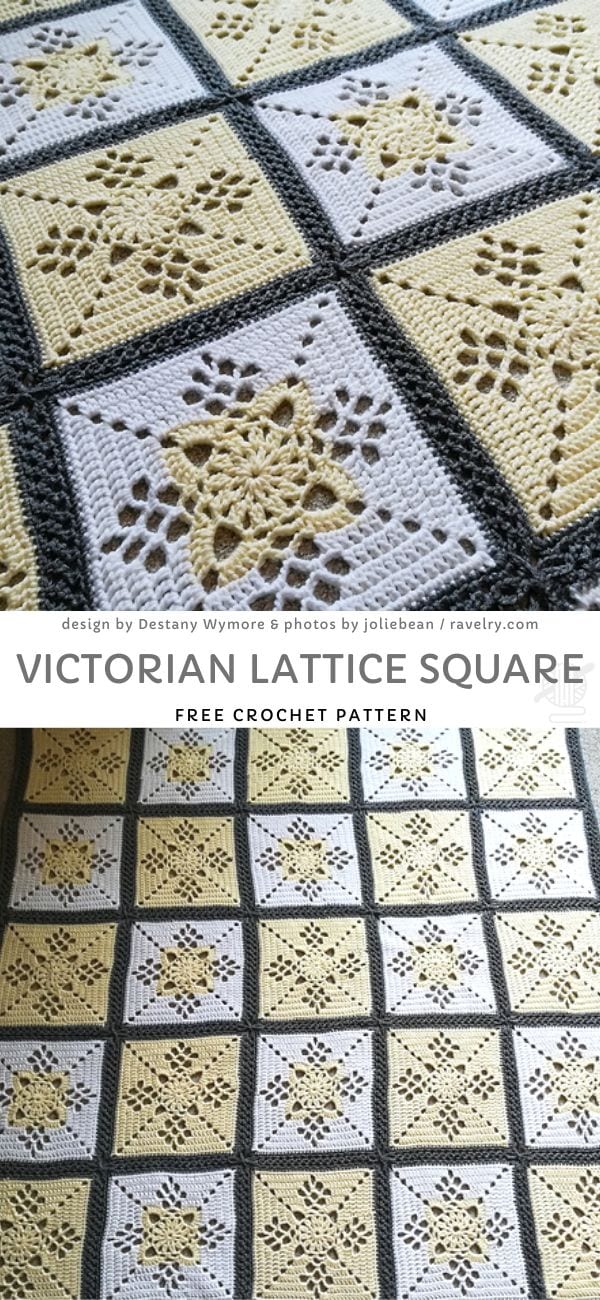 Beautiful Victorian Lattice Square Ideas - Pattern Center