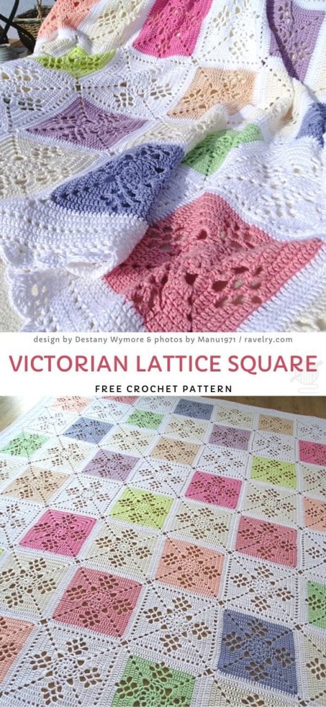 Beautiful Victorian Lattice Square Ideas - Pattern Center