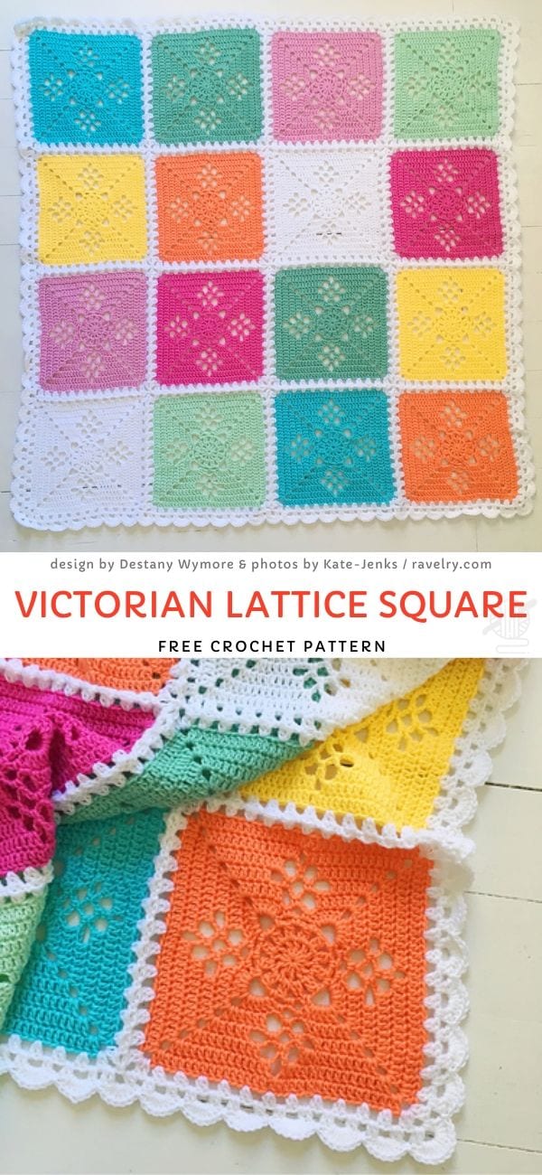 Beautiful Victorian Lattice Square Ideas - Pattern Center