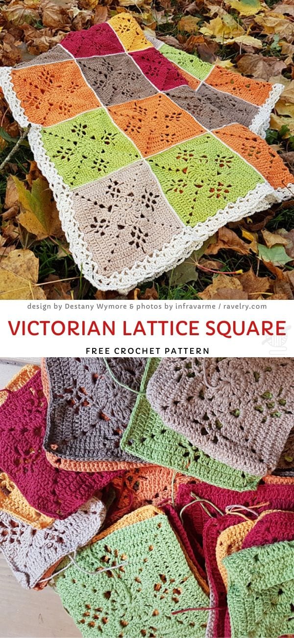 Beautiful Victorian Lattice Square Ideas - Pattern Center