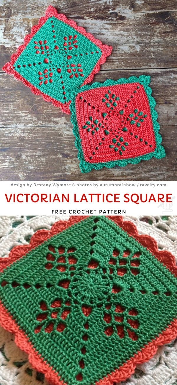 Beautiful Victorian Lattice Square Ideas Pattern Center