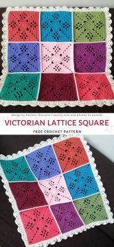 Beautiful Victorian Lattice Square Ideas - Pattern Center