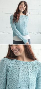 35+ Free Crochet Sweater Patterns - Pattern Center