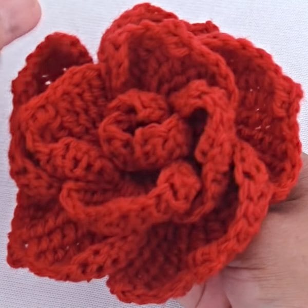 Fabulous Roses in 3D Free Crochet Pattern and Video Tutorial
