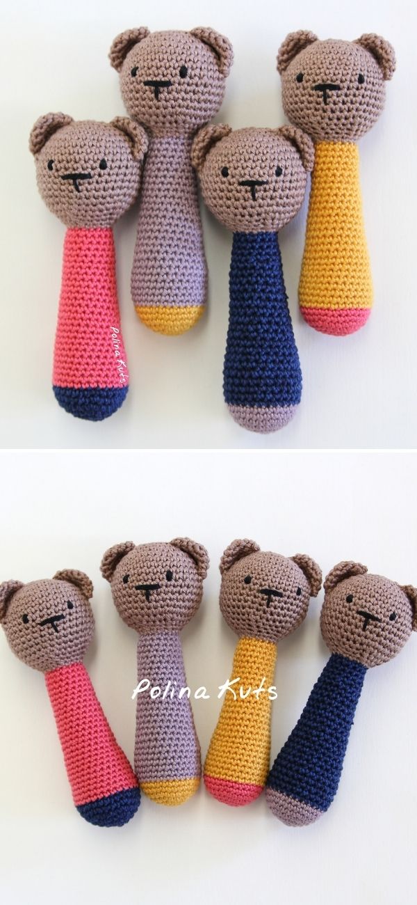 Cute Crochet Baby Rattles - The Best Ideas - Pattern Center