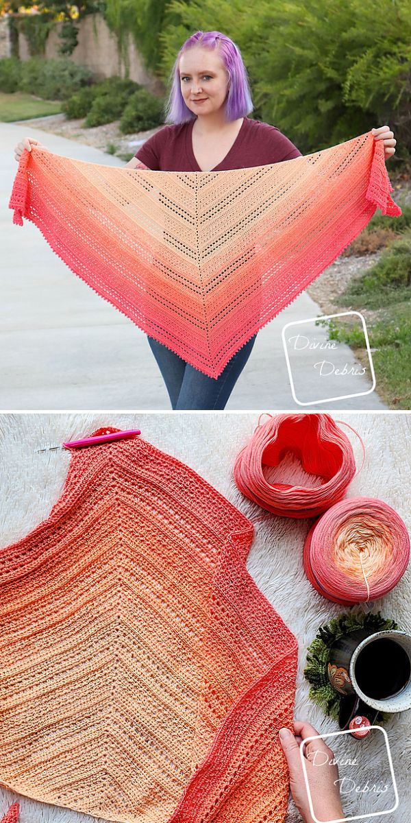 Beautiful And Easy Crochet Shawls - Pattern Center