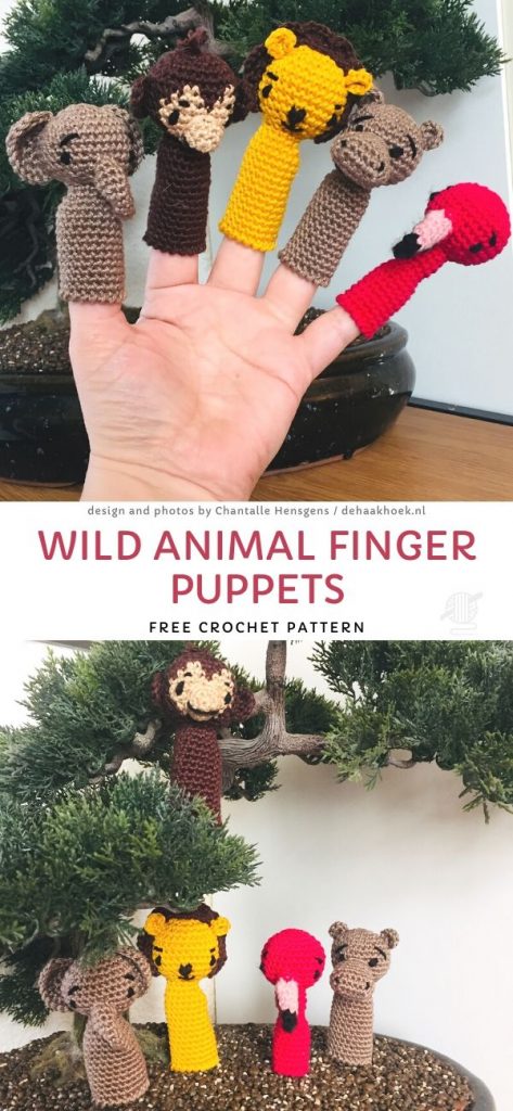 Adorable Crochet Hand Puppets - Pattern Center