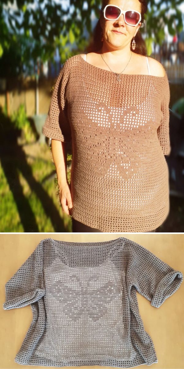 Beautiful Crochet Blouses Patterns - Pattern Center