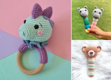 Cute Crochet Baby Rattles - The Best Ideas - Pattern Center