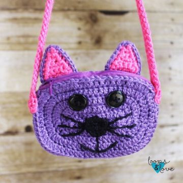 Adorable Free Crochet Patterns for Cat Purses