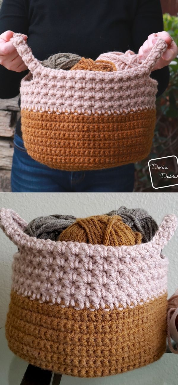 Crochet Handy Stash BasketsCrochet Handy Stash Baskets