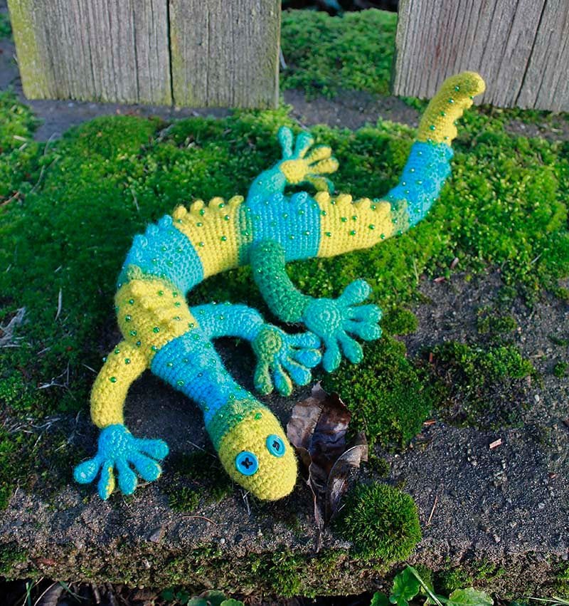 26 Colorful Reptiles Amigurumi: Snake is Symbol of 2025