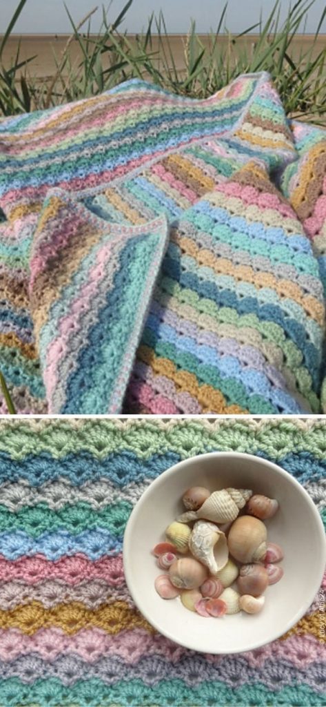 Amazing Shell Crochet Blankets - Pattern Center