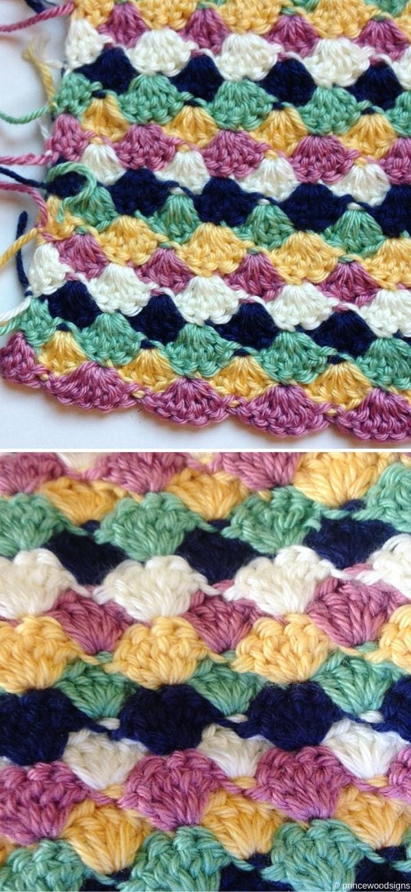 Amazing Shell Crochet Blankets - Pattern Center