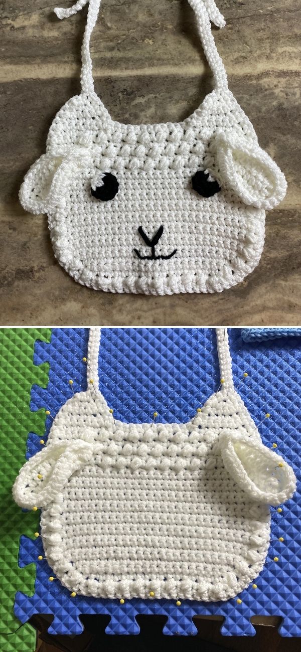 Adorable Crochet Bibs For Toddlers - Pattern Center