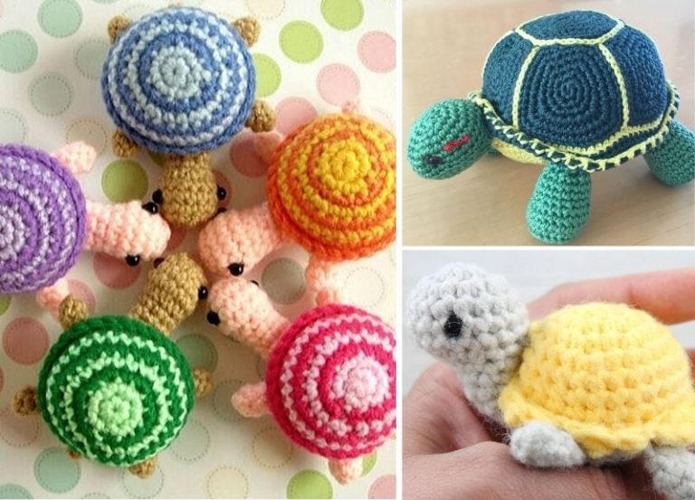 25 Free Crochet Turtle Patterns Amigurumi to Create Cute Toys