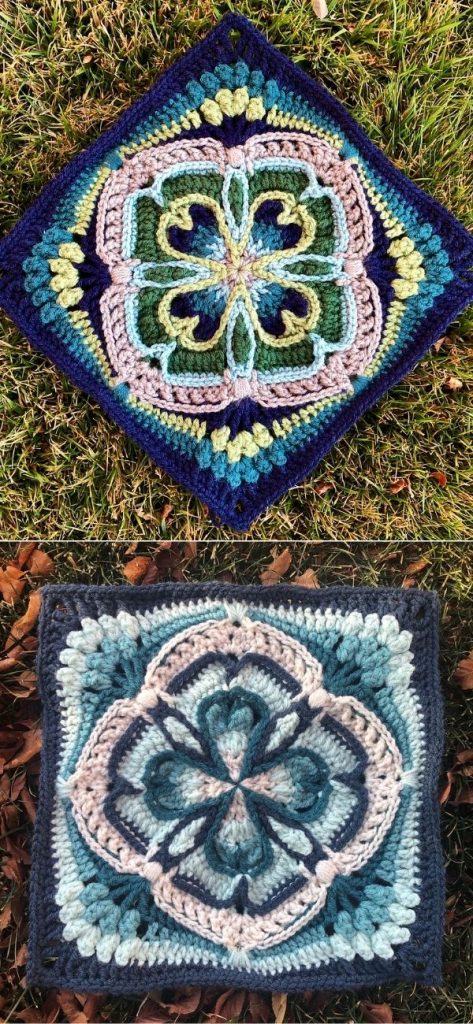 20 Beautiful Colorful 12" Crochet Squares for Stunning Afghans ...