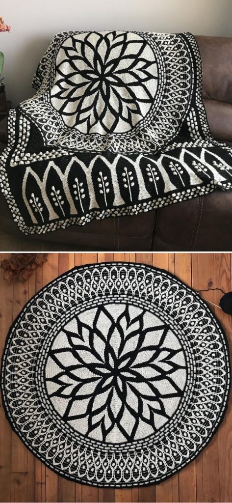 Fantastic And Beautiful Crochet Blanket CALs - Pattern Center