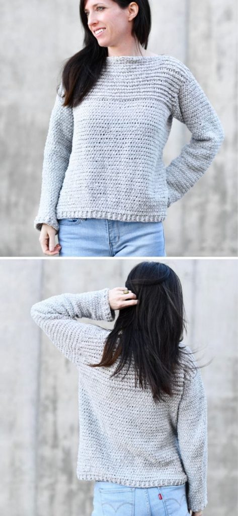 55 Easy and Free Crochet Sweater Patterns for Various Designs - Pattern ...