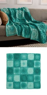 Beautiful Intricate Crochet Throws - Pattern Center