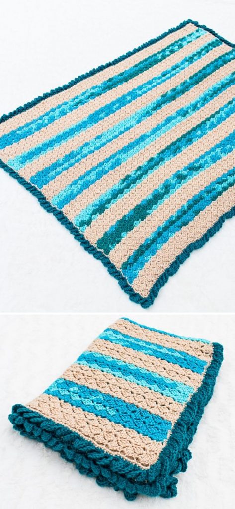 Lovely Crochet Baby Blanket - Free Patterns - Pattern Center