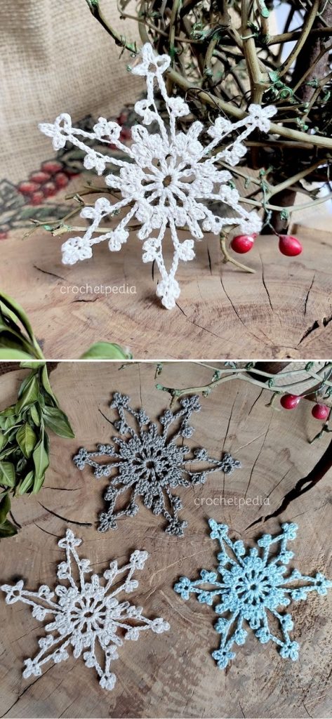 45 Best Free Crochet Snowflake Patterns for Festive Creations