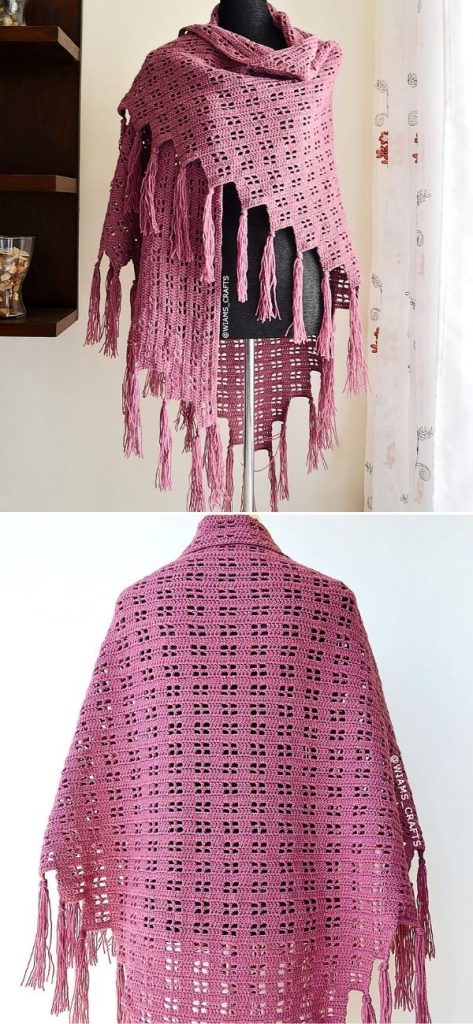 Beautiful And Cosy Crochet Shawls - Pattern Center