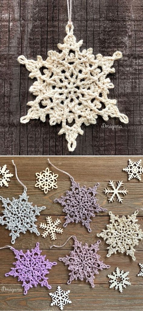 45 Best Free Crochet Snowflake Patterns for Festive Creations