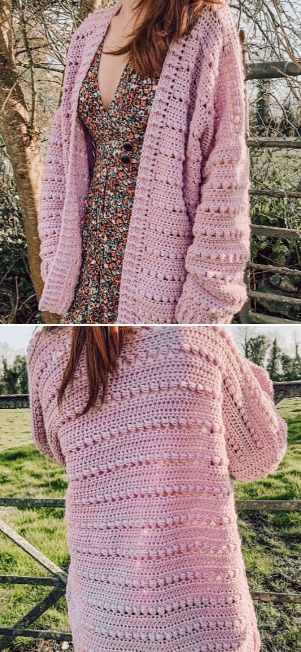 50+ Best Feminine Crochet Cardigan Patterns for Casual Outfits