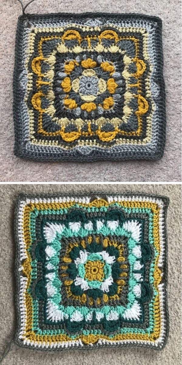 Intricate and Beautiful Crochet Squares - Pattern Center