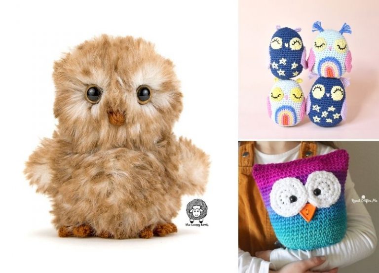Adorable Crochet Owls - Free Patterns - Pattern Center